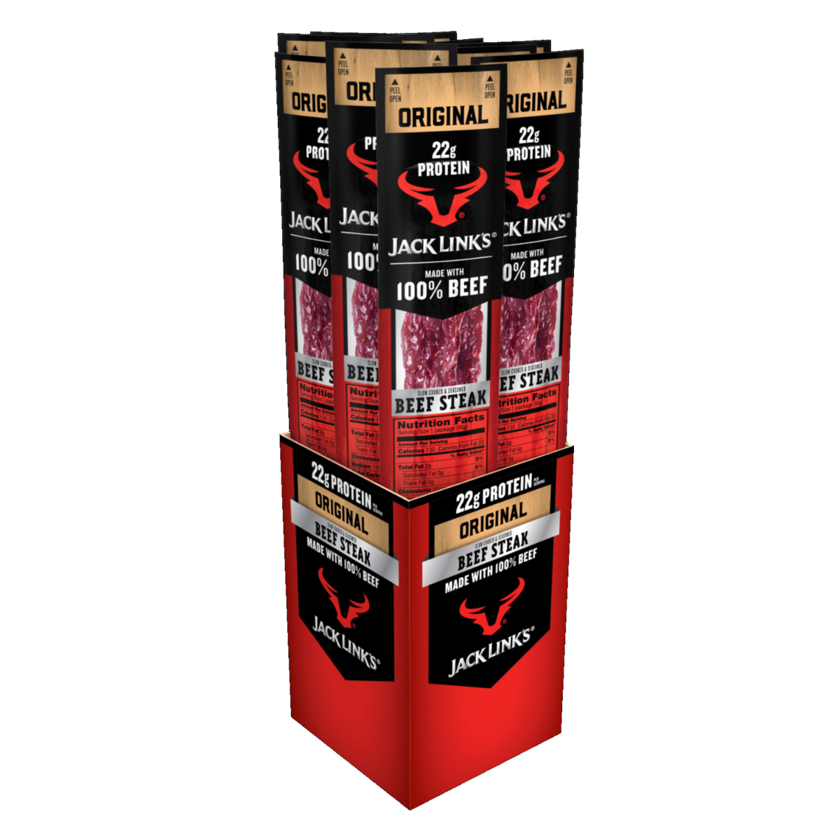 Beef Steak Jerky - Original - Protein Snacks | Jack Link's